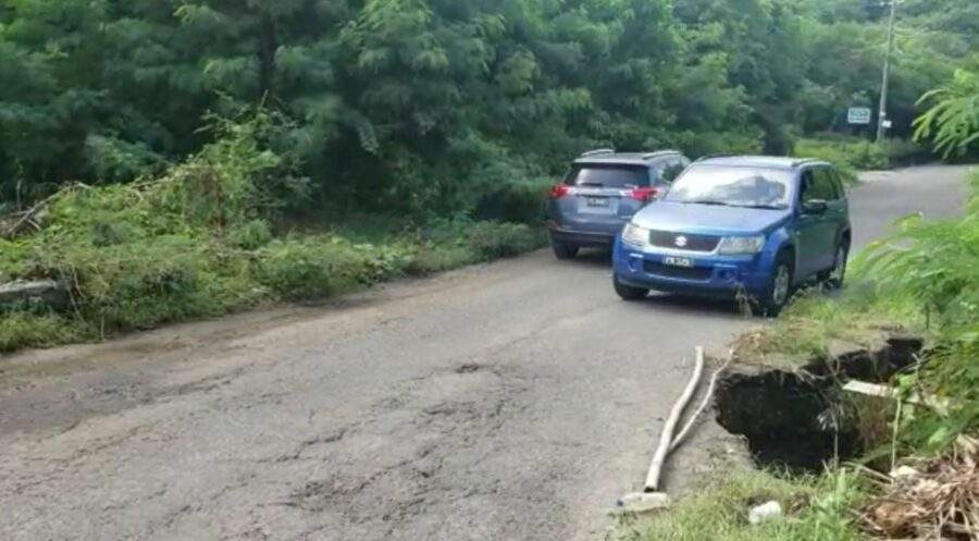 WATCH: Community Leader Concerned Over Road Erosion In Gros Islet - St ...