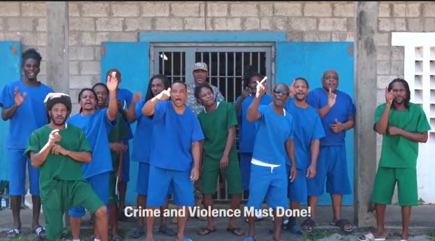 WATCH: BCF Inmates Participate In Anti-Crime Music Video - St. Lucia Times