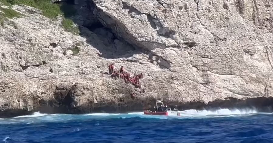 U S Coast Guard Rescues Haitians Abandoned By Smugglers St Lucia Times