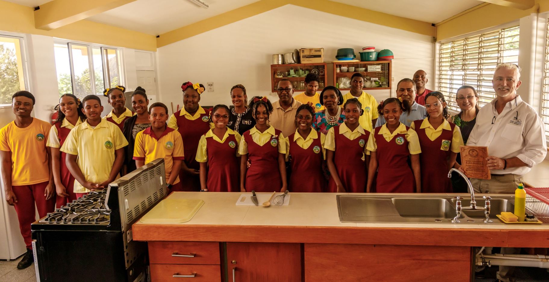 Soufriere Comprehensive Students Get Refurbished Food & Nutrition Room - St. Lucia Times