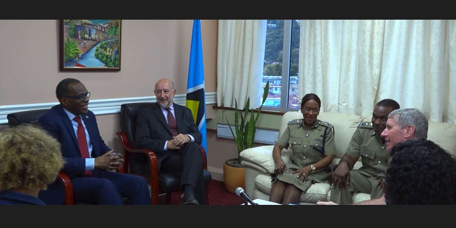 WATCH: Gendarmerie Chief Reaffirms French Support For Saint Lucia ...