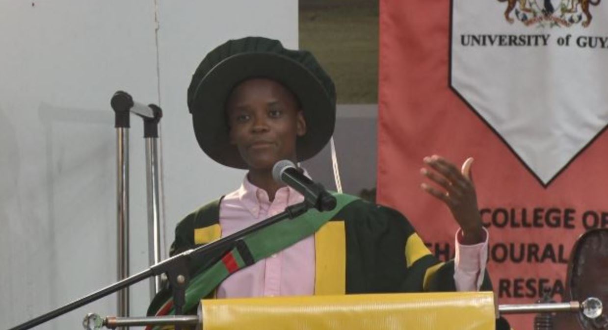 University Of Guyana Confers Honorary Doctorate On Black Panther Actress - St. Lucia Times