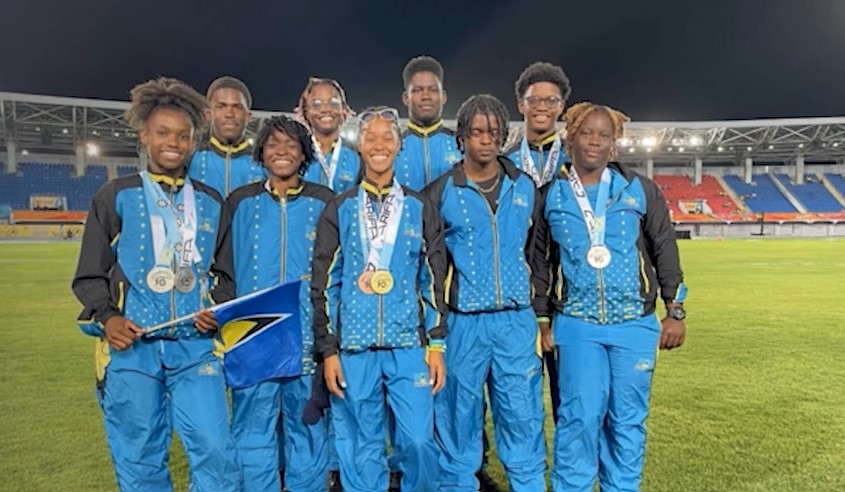 WATCH: Team Saint Lucia Arrives Home From CARIFTA Games 2023 - St ...