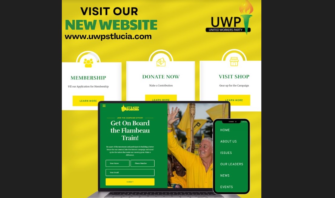 United Workers Party Launches New Website - A Hub for All Things UWP ...
