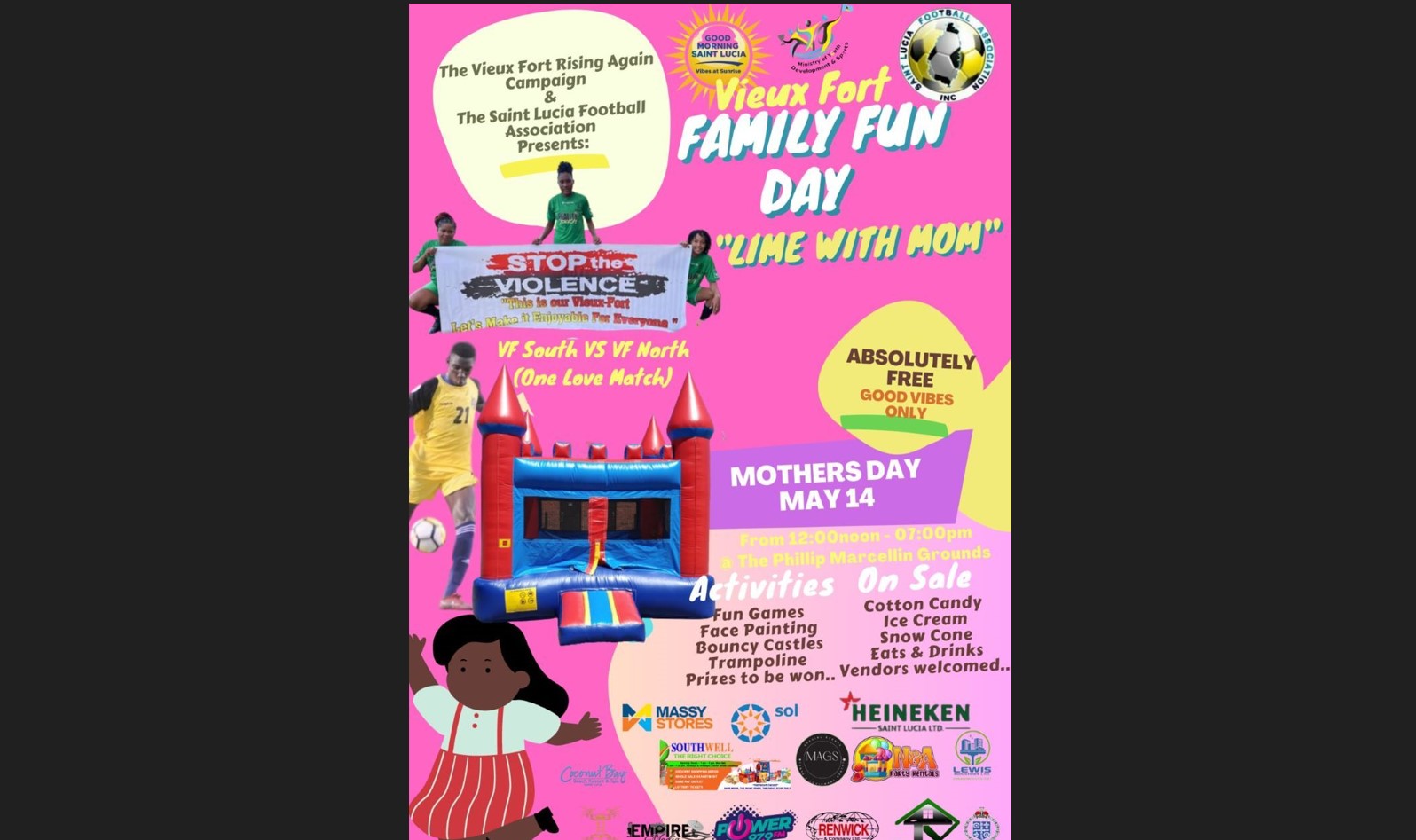 Vieux Fort Rising Again Campaign Stages Family Fun Day Event - St ...