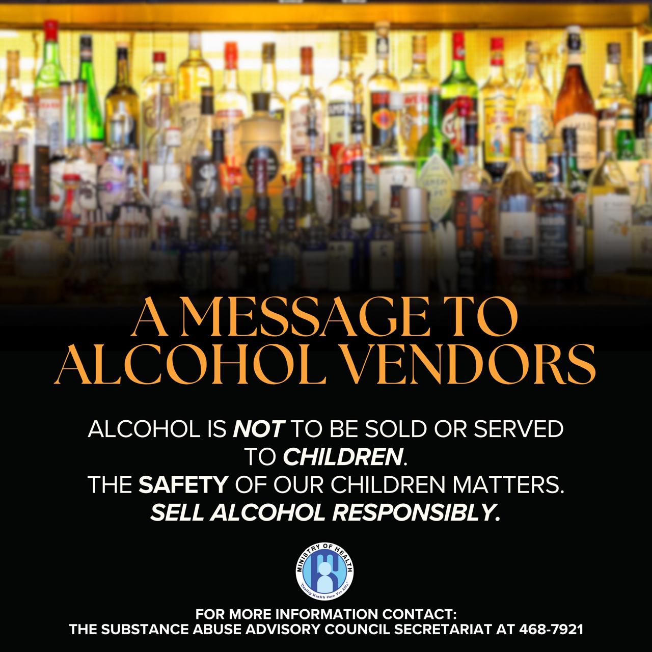 SAACS Urges Vendors Not To Sell, Serve Alcohol To Children - St. Lucia ...
