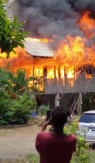 Child Perishes In Praslin Fire - St. Lucia Times