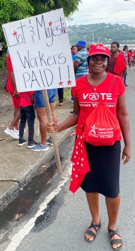 SLP Hails Success Of "Walk for Progress" - St. Lucia Times