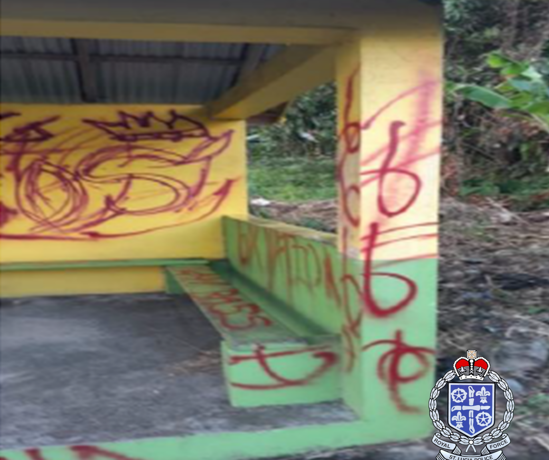 Police Issue Warning After Man Charged for Defacing Choiseul Bus ...