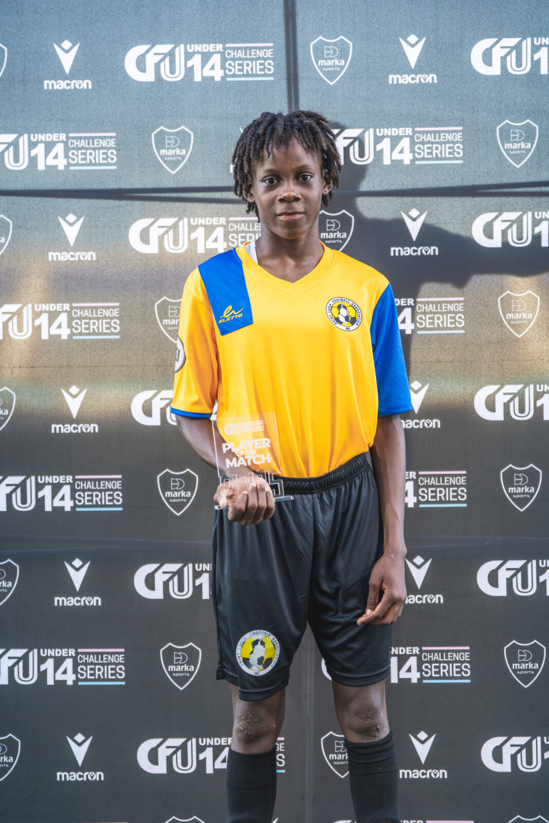 Polius Hits Triple Hat-trick in CFU U14 Football - St. Lucia Times