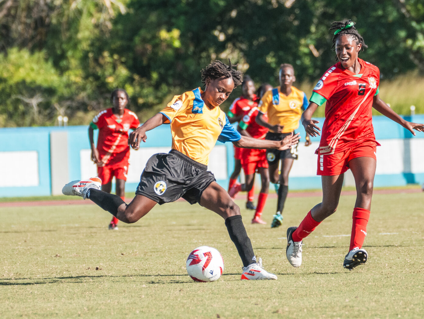 Polius Hits Triple Hat-trick in CFU U14 Football - St. Lucia Times