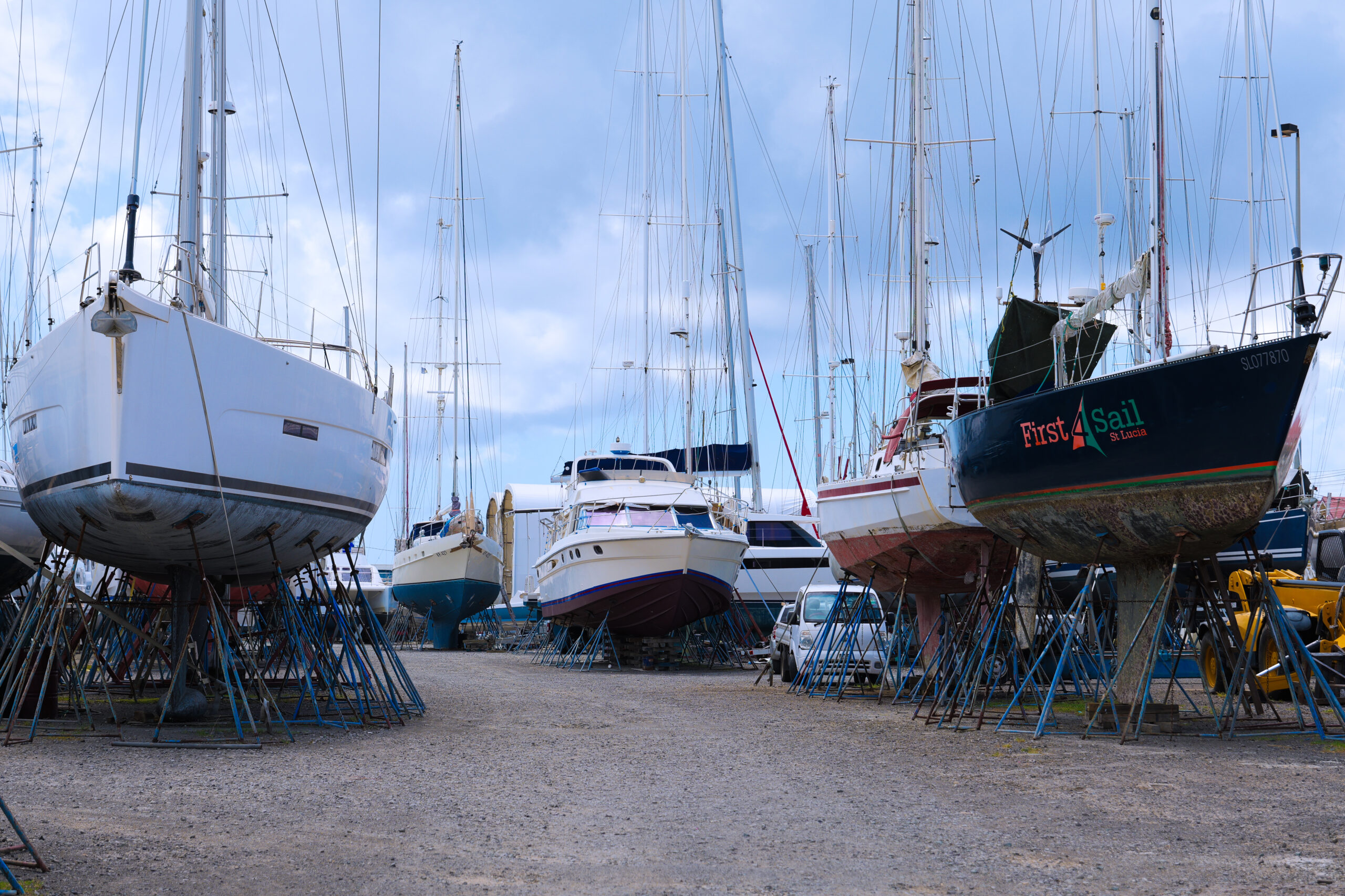 Local marinas guard against the storm as hurricane season peaks - St ...