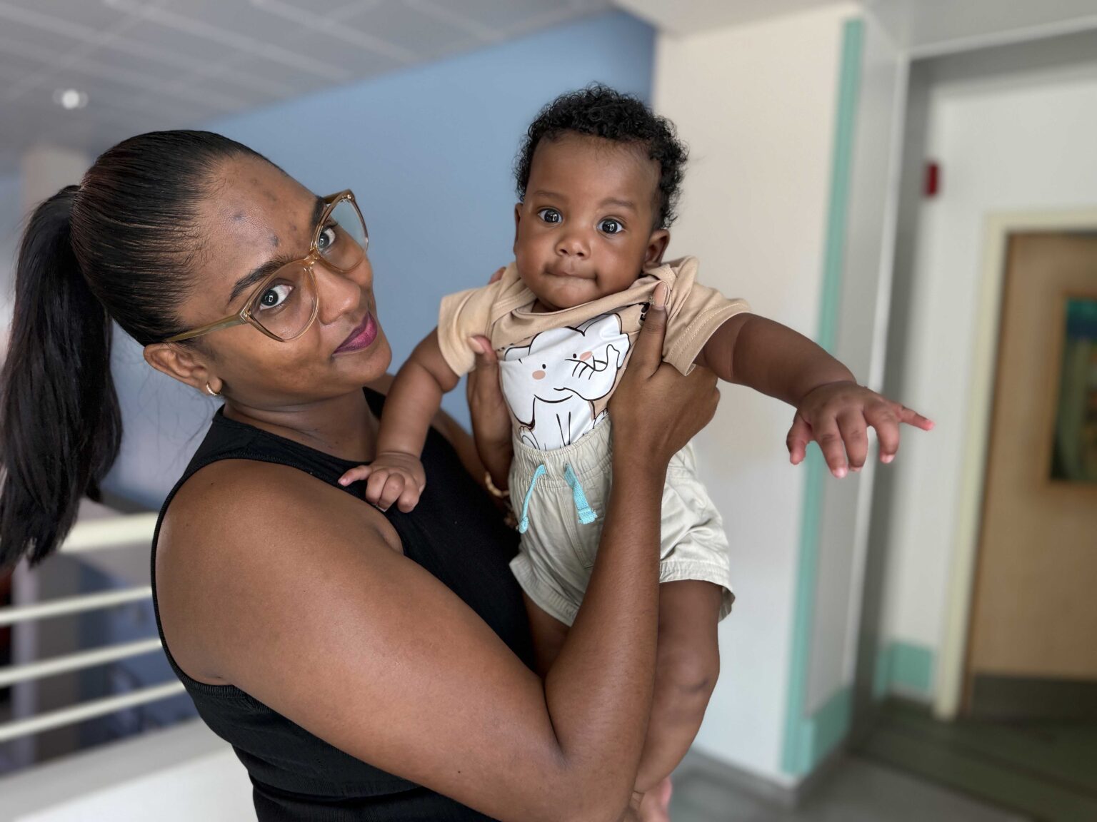 UK athletes visit Special Care Baby Unit ahead of historic island ...