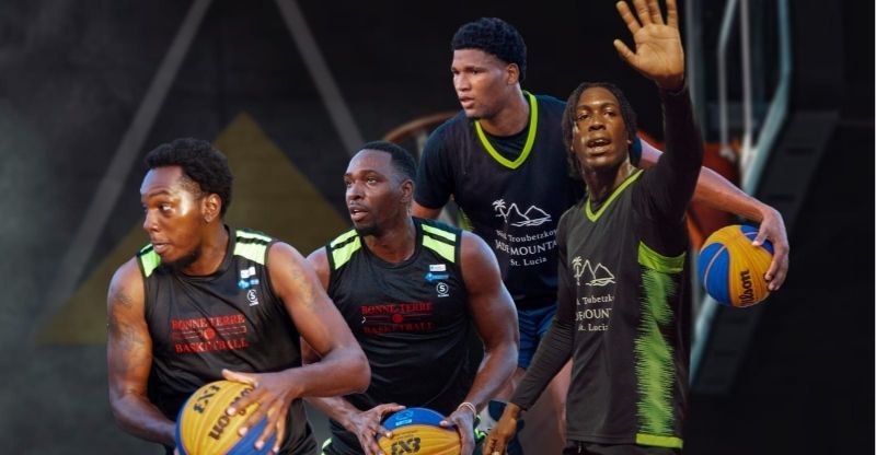 Elite ahead after 3x3 basketball opener - St. Lucia Times
