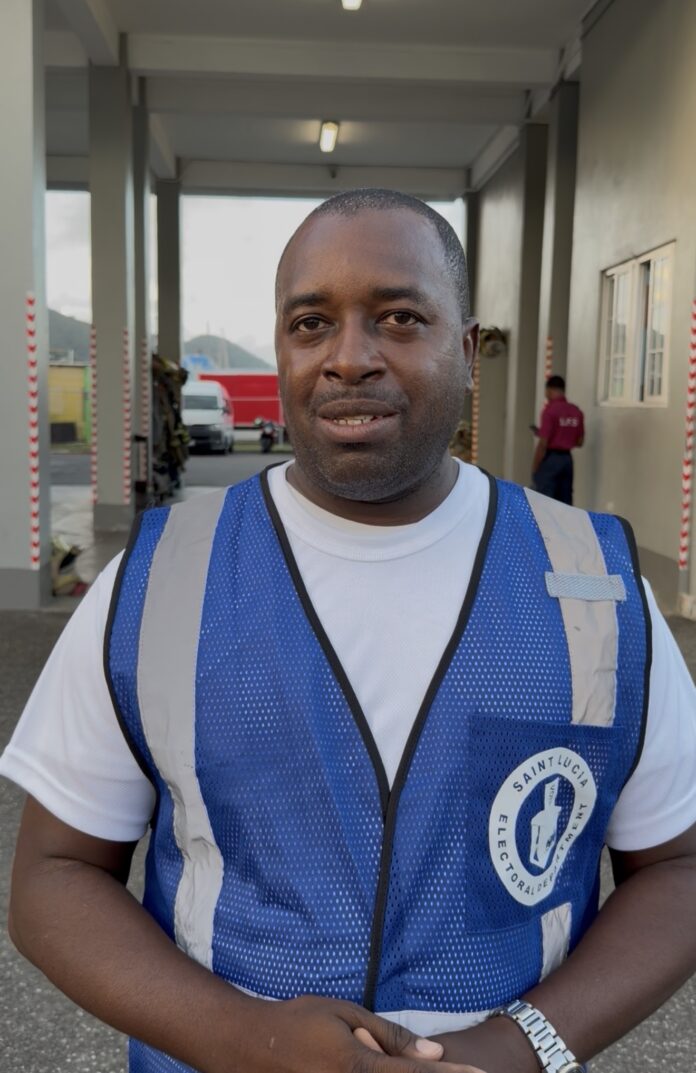 Northern frontline workers cast early ballots at Gros Islet Fire ...