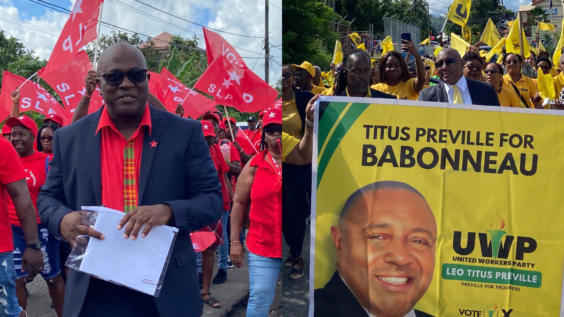 Crowds March as Babonneau Candidates Declare: ‘We’re Ready’ - St. Lucia ...