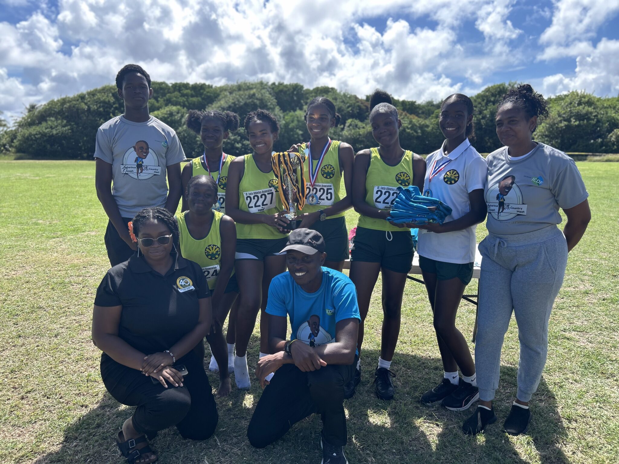 Zeph Joseph cross country off to a sound start - St. Lucia Times