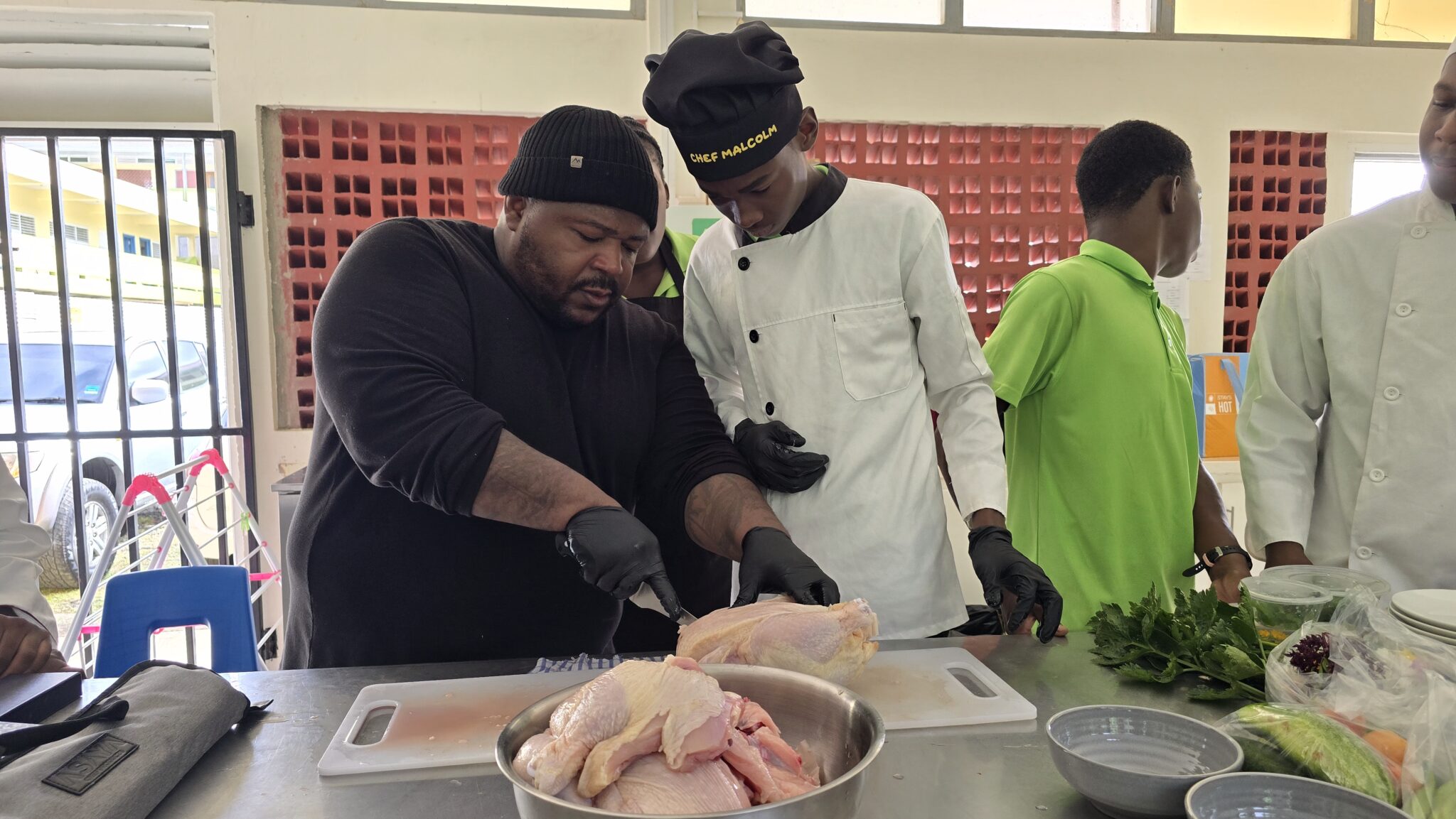 Chef Eric Vasson shares skills with aspiring Saint Lucians - St. Lucia ...